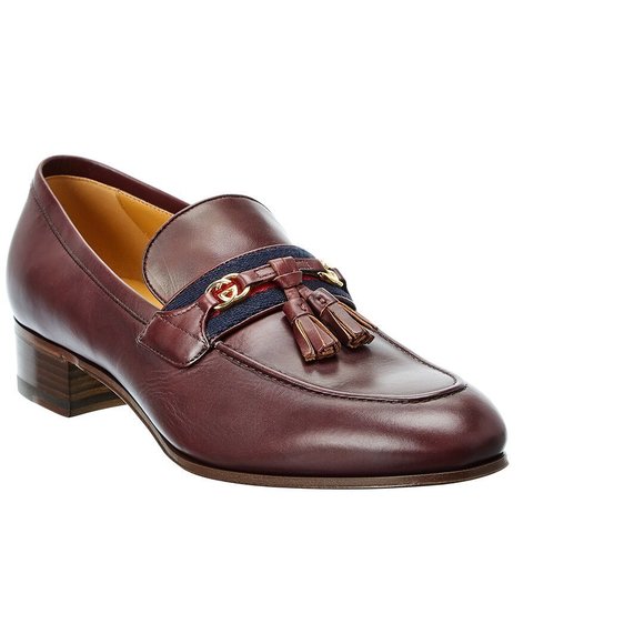 Gucci | Shoes | Gucci Paride Leather Loafer | Poshmark